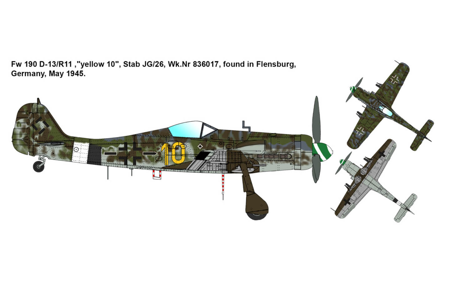 Fw 190D-13 Nordenham Production - IBG 72535 | kingshobby.com