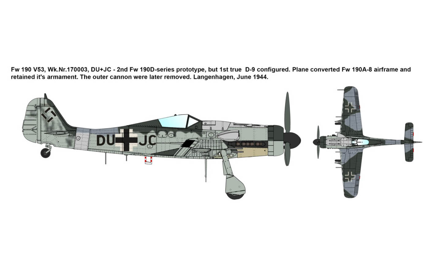 Fw 190D-9 Prototype - Limited edition - IBG 72558 | kingshobby.com