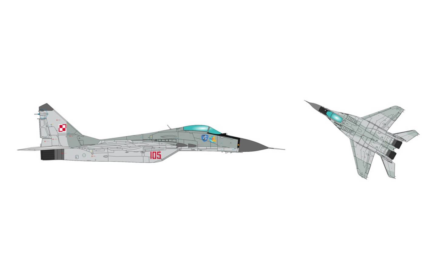 MiG-29 in Polish Air Force - Early Service - IBG 72903 | kingshobby.com