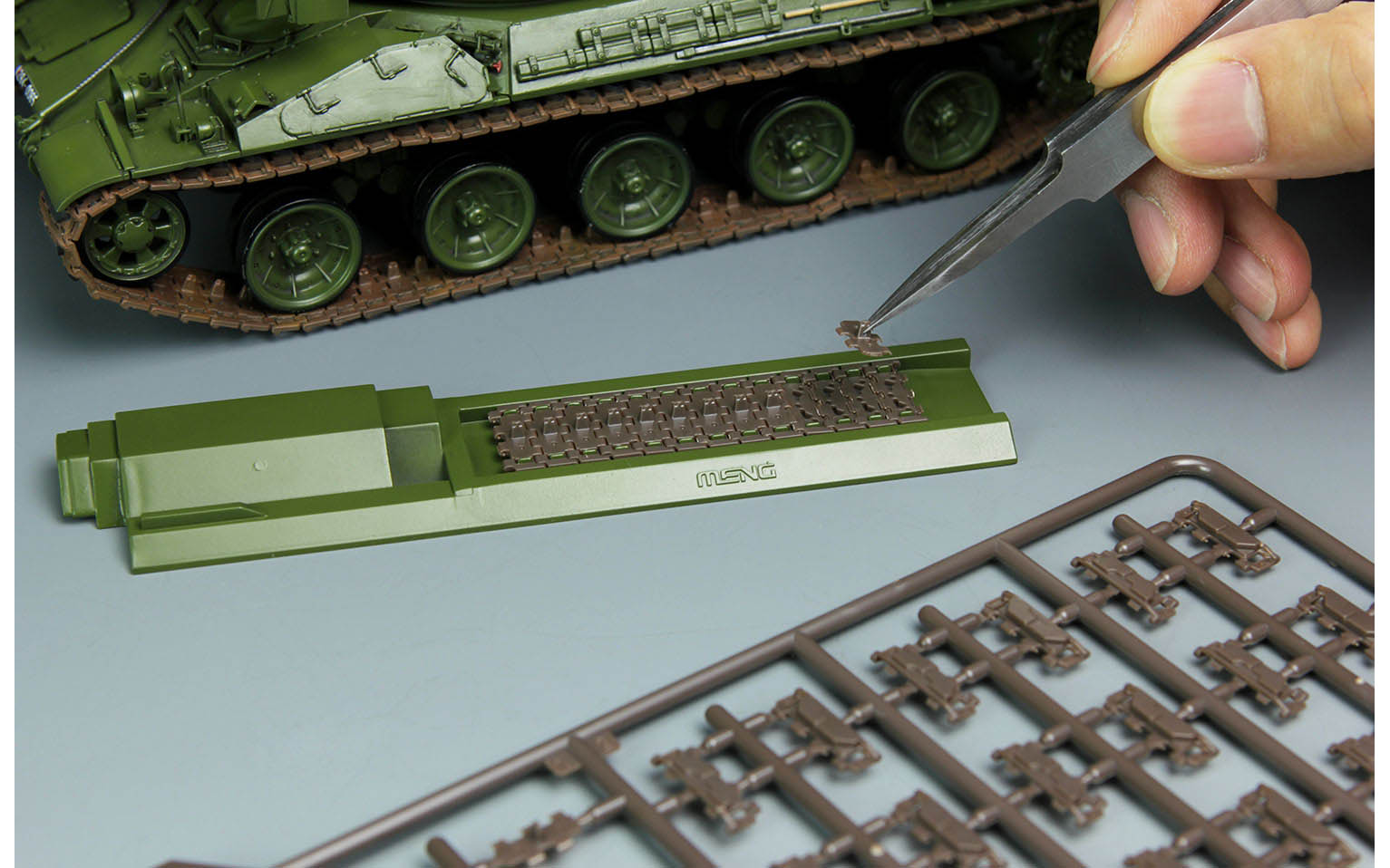 French Main Battle Tank AMX-30B - Meng TS-003 | kingshobby.com