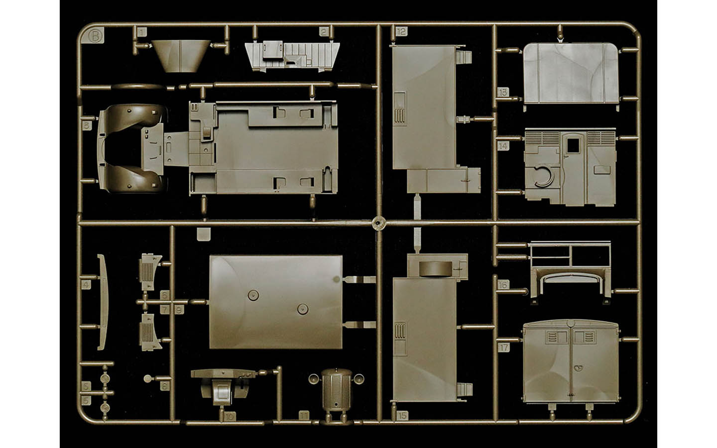 British 2-ton 4x2 Ambulance, Austin K2/Y - Tamiya 32605 | kingshobby.com