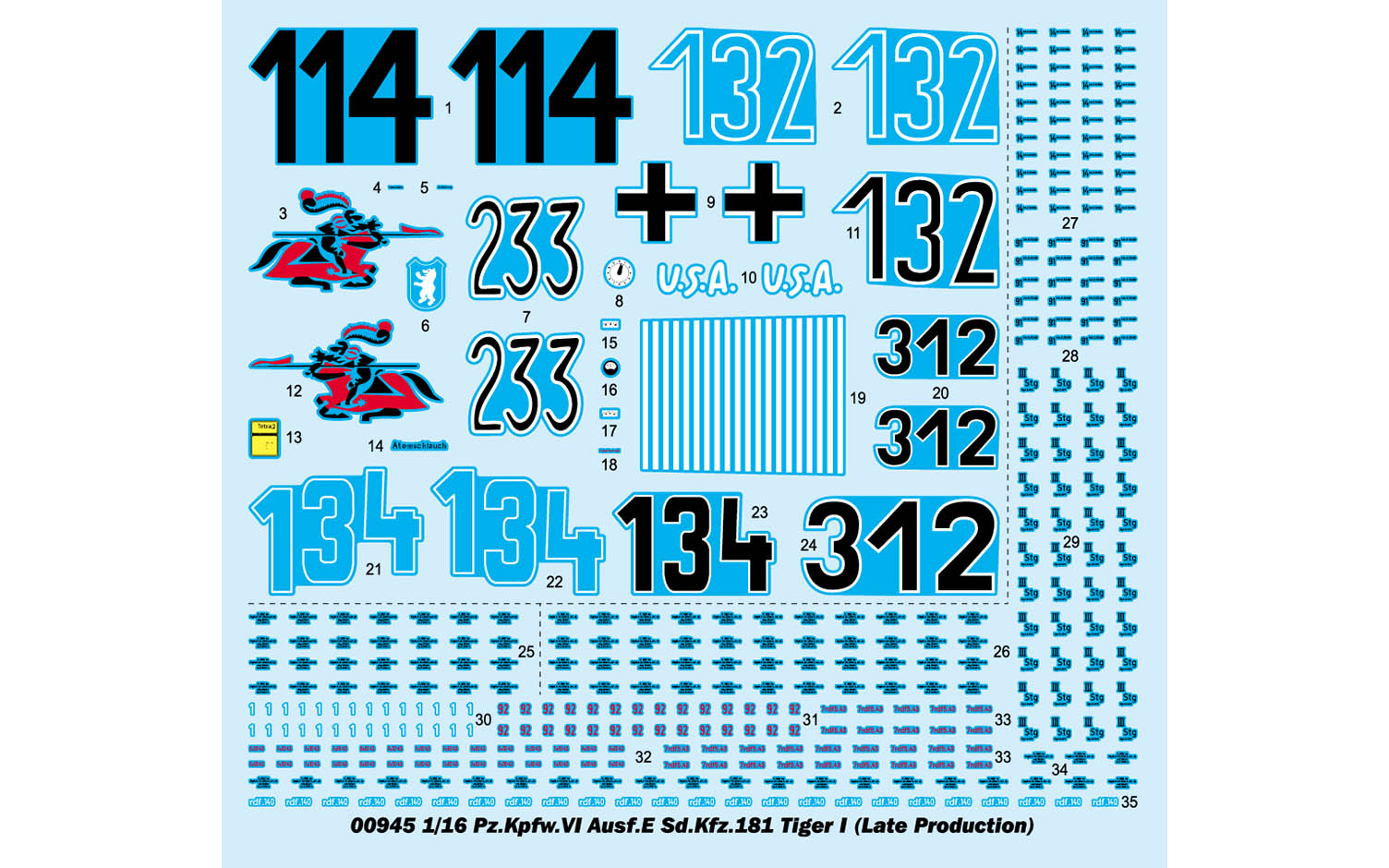 Pz.Kpfw.VI Ausf.E Sd.Kfz.181 Tiger I (Late Production) - Trumpeter ...