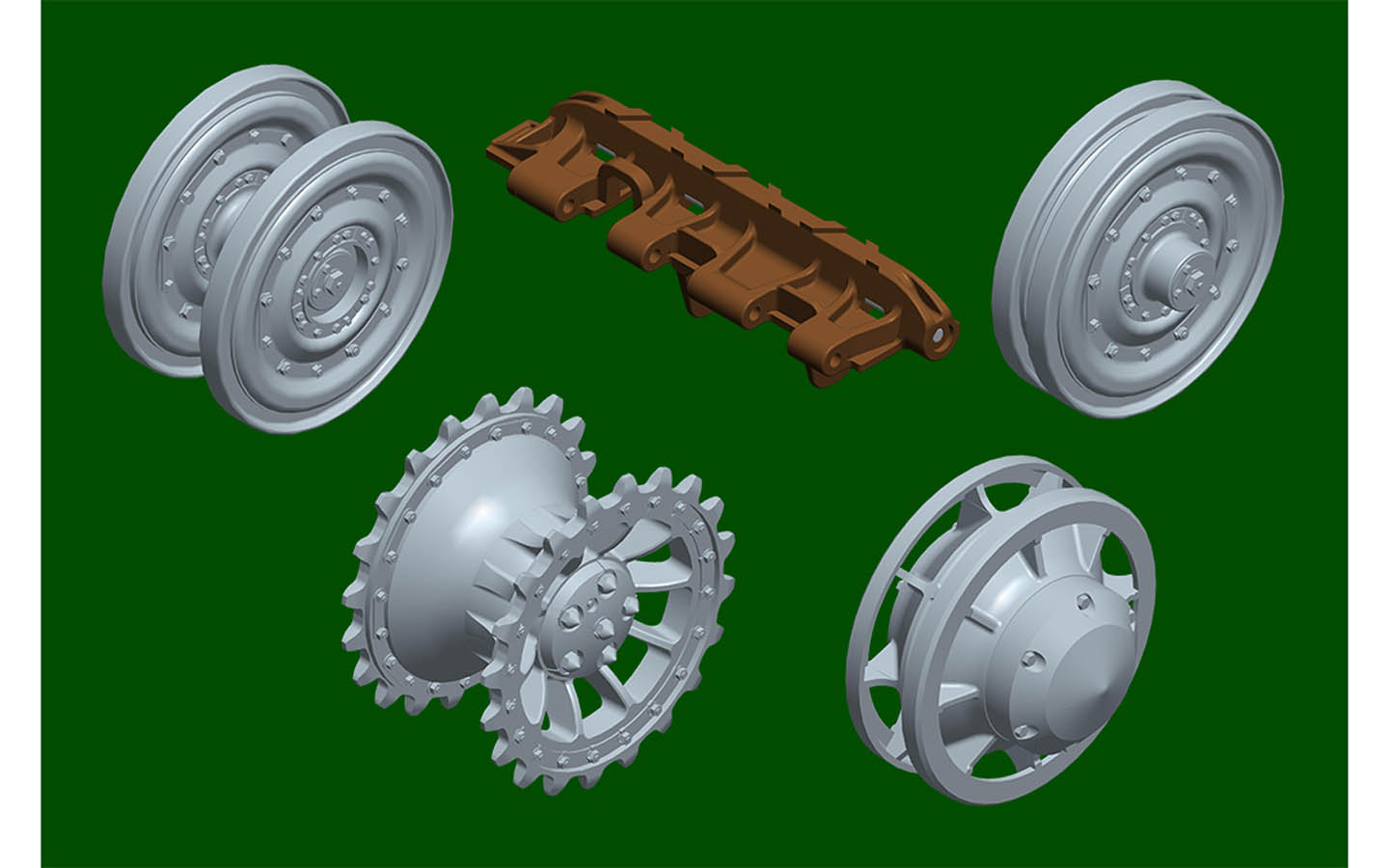 Pz.Kpfw.VI Ausf.E Sd.Kfz.181 Tiger I (Late Production) - Trumpeter ...