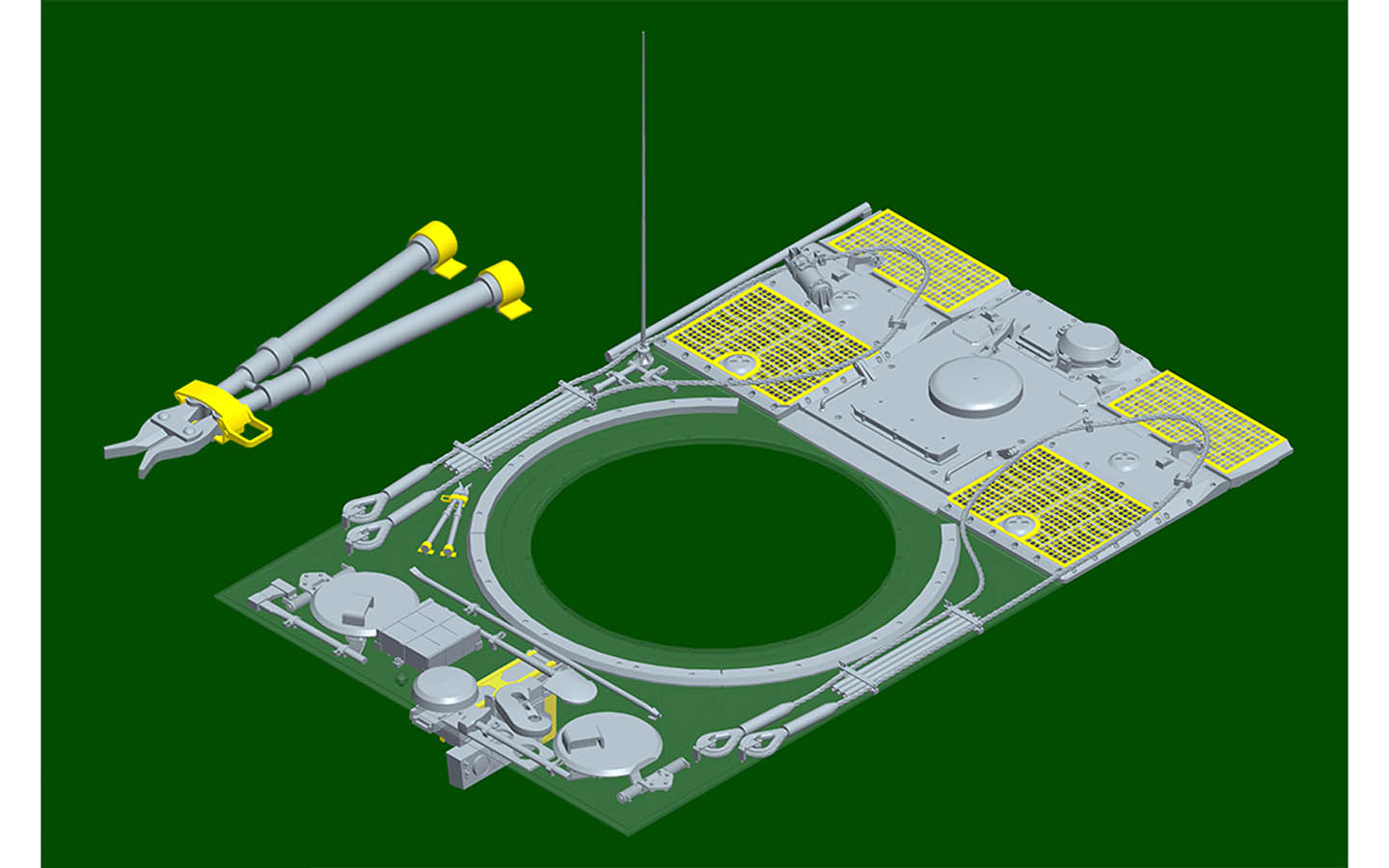 Pz.Kpfw.VI Ausf.E Sd.Kfz.181 Tiger I (Late Production) - Trumpeter ...