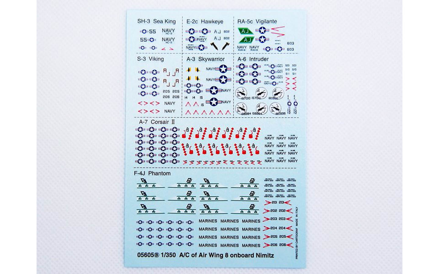 U.S. CVN-68 Nimitz 1975 - Trumpeter 05605 | kingshobby.com