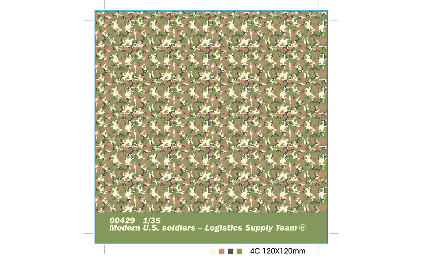 Modern U.S. Soldiers Logistics Supply Team - Trumpeter 00429 ...