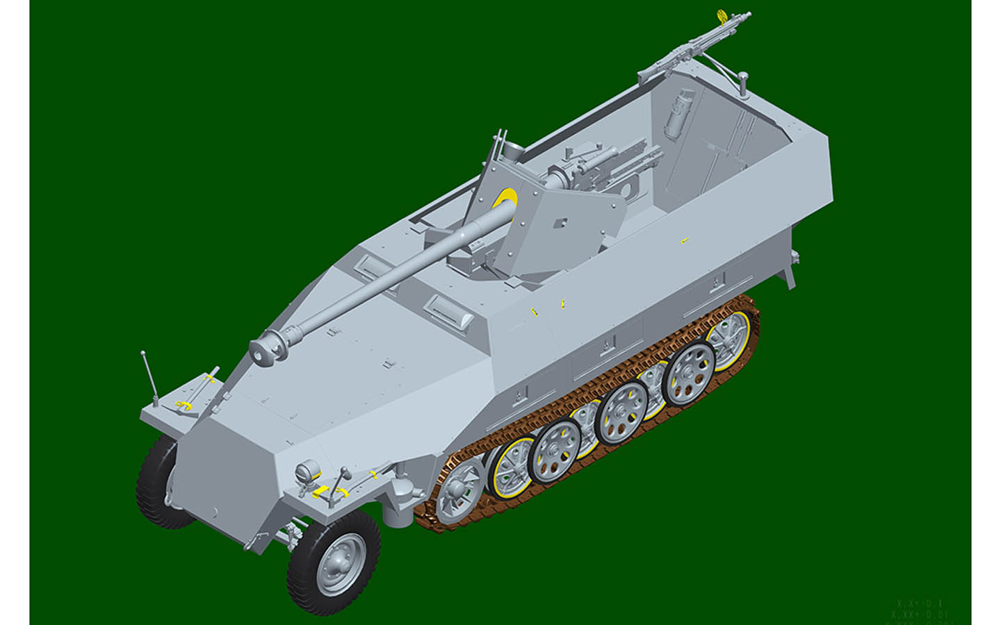 Sd.Kfz. 251/22 Ausf. D - Trumpeter 00943 | kingshobby.com