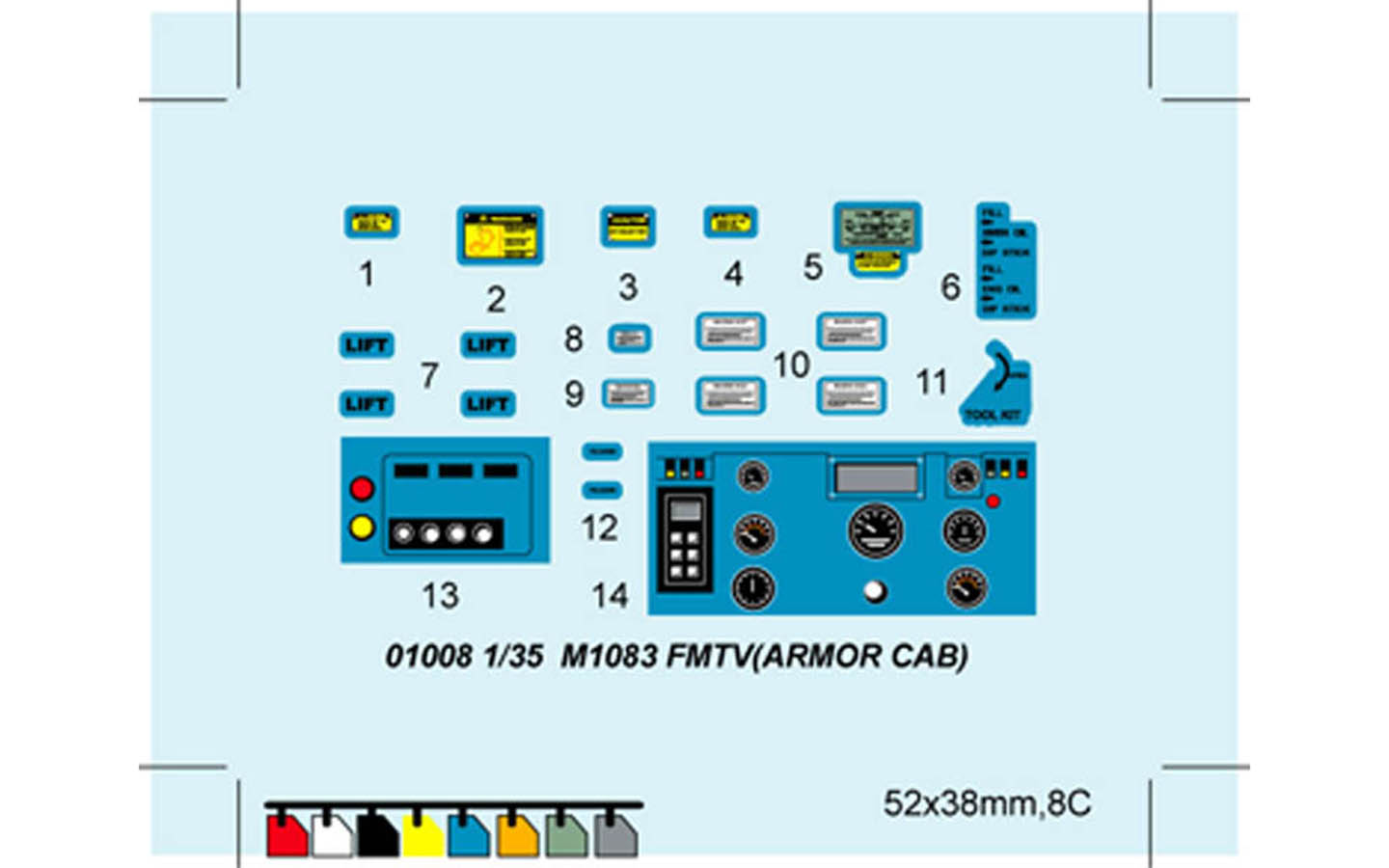 M1083 FMTV (Armored Cab) - Trumpeter 01008 | kingshobby.com