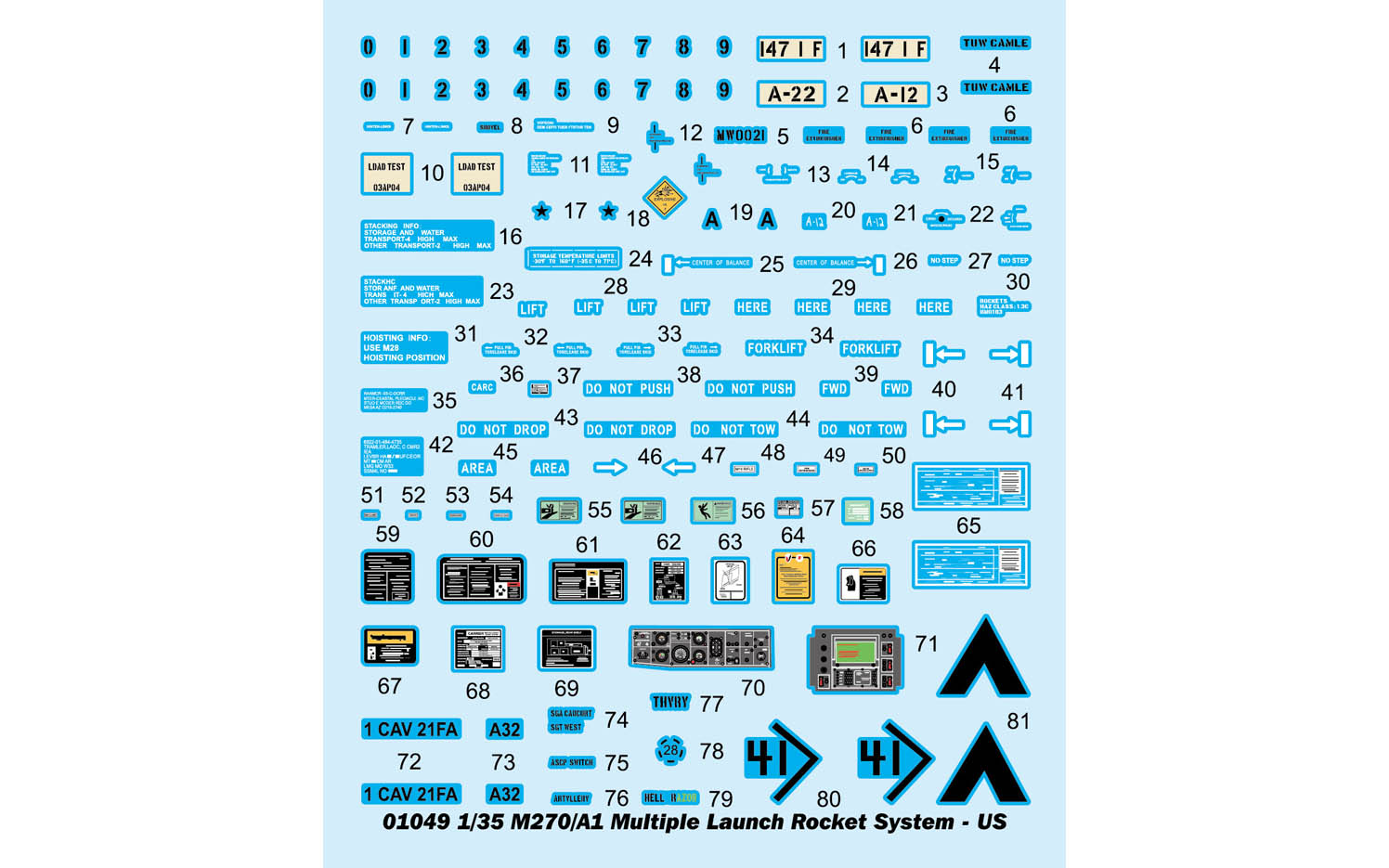 M270/A1 Multiple Launch Rocket System - Trumpeter 01049 | kingshobby.com