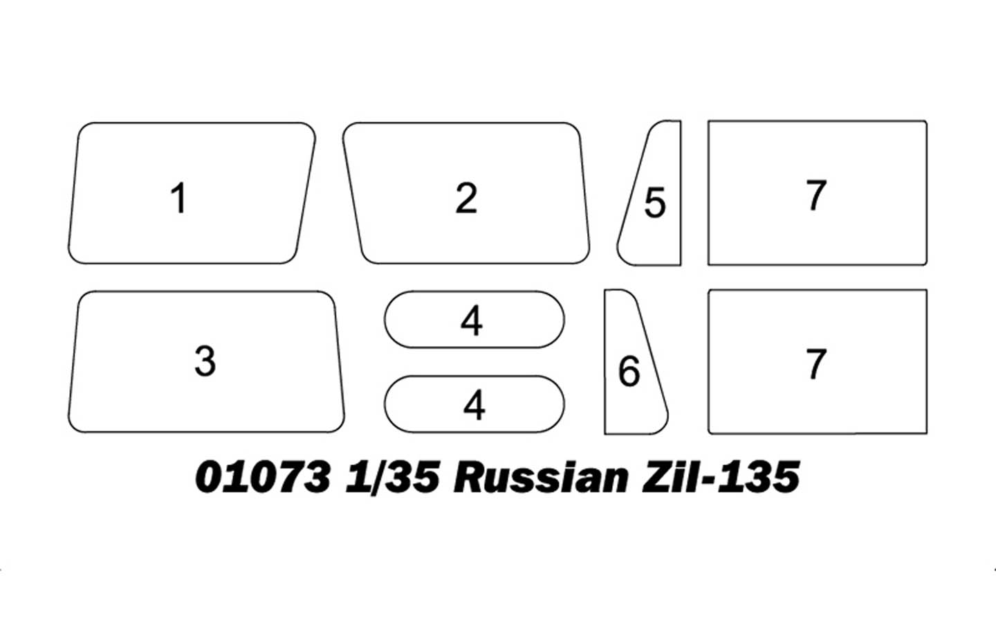 Russian Zil-135 - Trumpeter 01073 | kingshobby.com