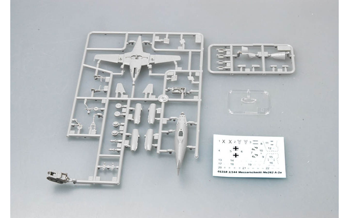 Messerschmitt Me262 A-2a - Trumpeter 01318 | kingshobby.com