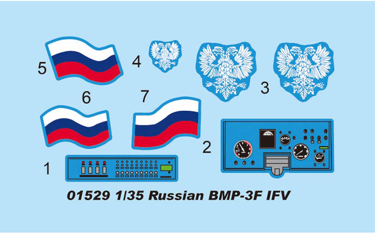 Russian BMP-3F IFV - Trumpeter 01529 | kingshobby.com