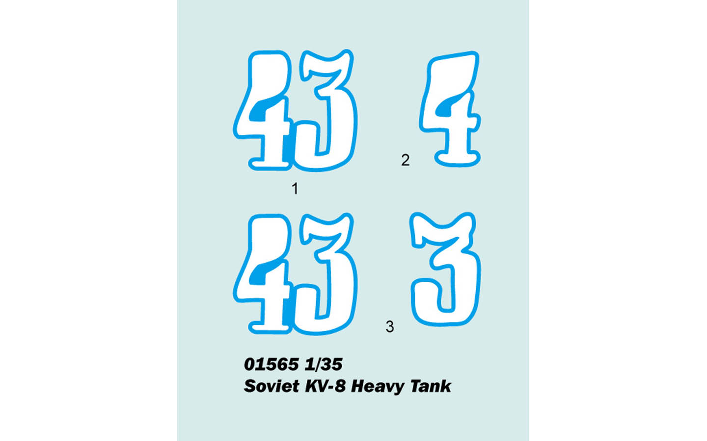 Soviet KV-8 Heavy Tank - Trumpeter 01565 | kingshobby.com