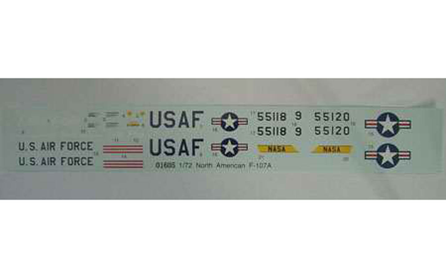 North American F-107A Ultra Sabre - Trumpeter 01605 | kingshobby.com