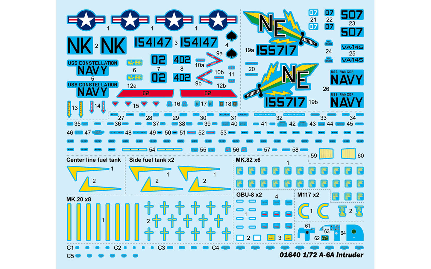 A-6A Intruder - Trumpeter 01640 | kingshobby.com