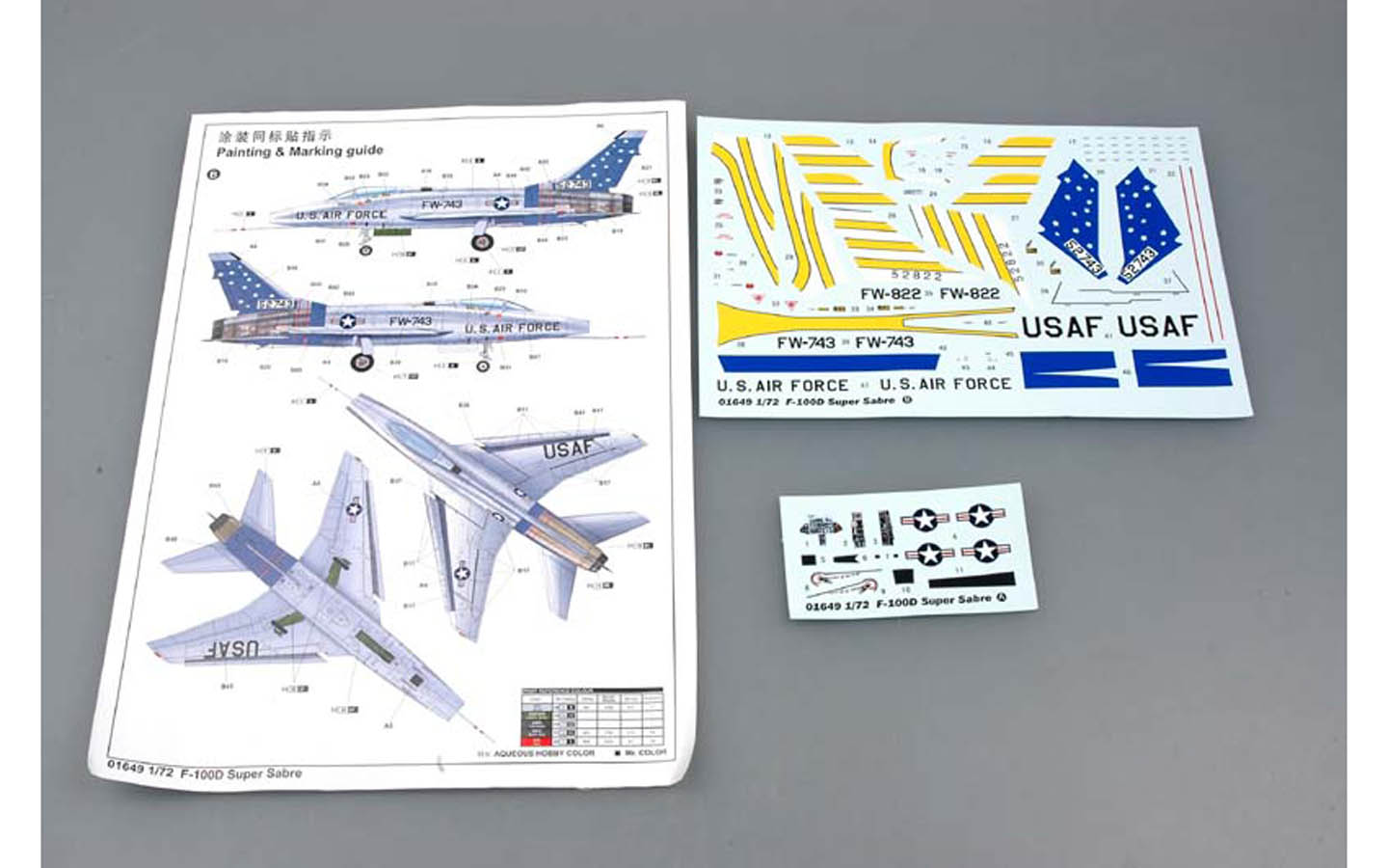 F-100D Super Sabre - Trumpeter 01649 | kingshobby.com