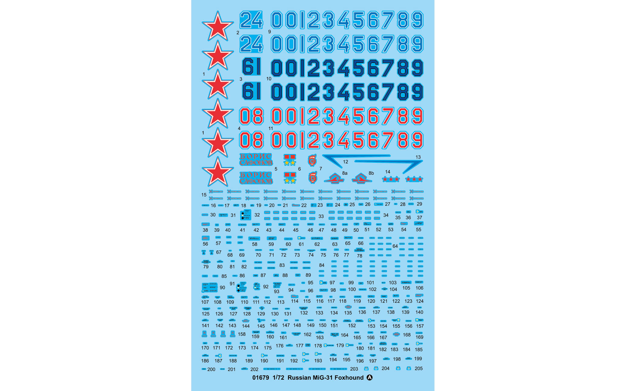 Russian MiG-31 Foxhound - Trumpeter 01679 | kingshobby.com