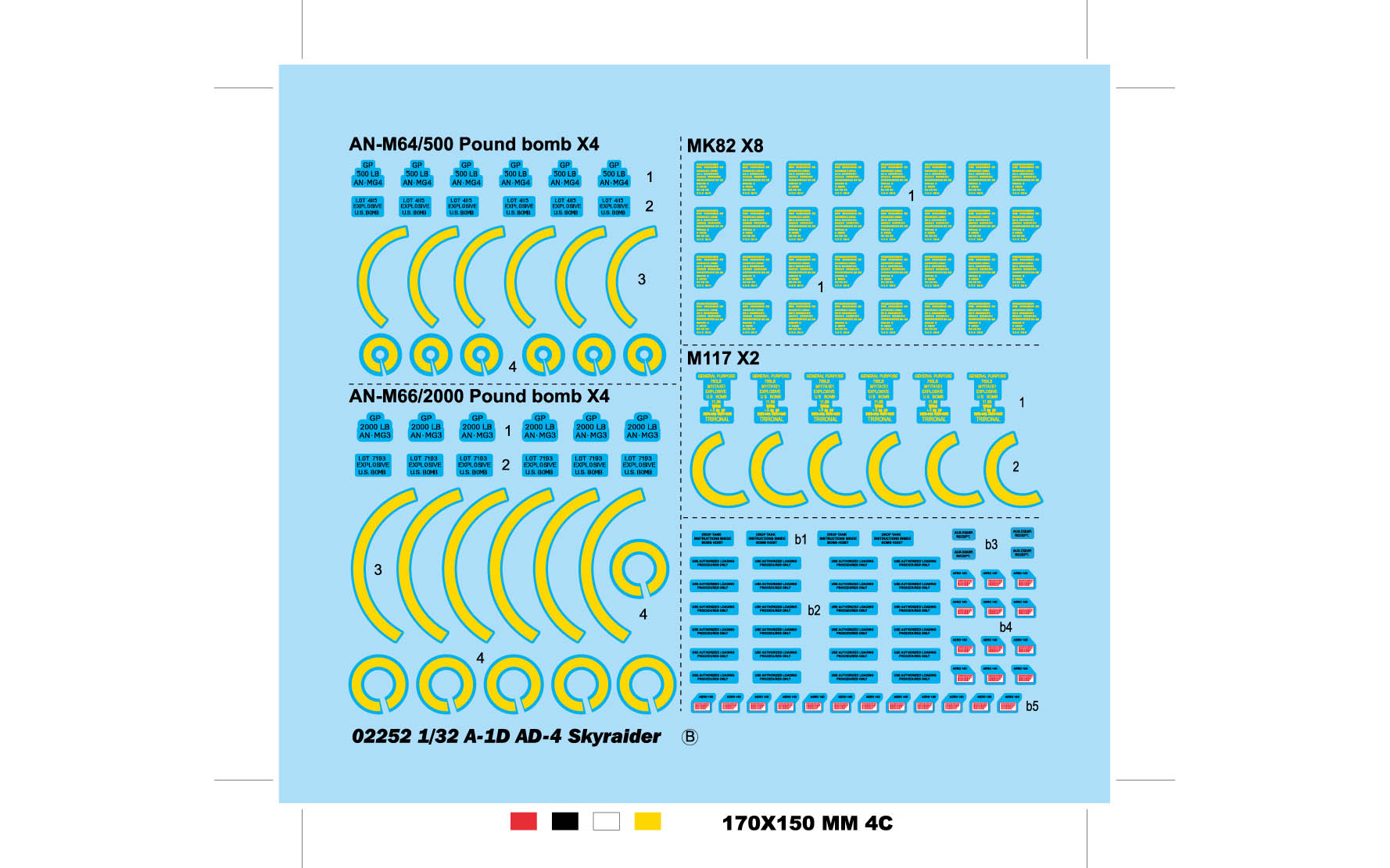 A-1D, AD-4, Skyraider - Trumpeter 02252 | kingshobby.com