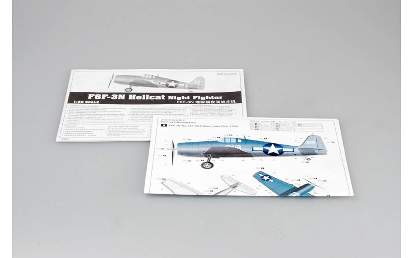 F6F-3N, Hellcat, Night Fighter - Trumpeter 02258 | kingshobby.com