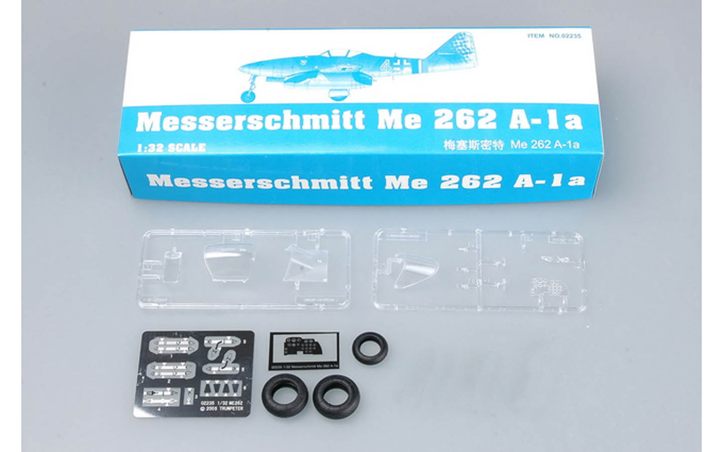 Messerschmitt Me 262A-1a with R4M Rocket, Heavy Armament - Trumpeter 02260 | kingshobby.com