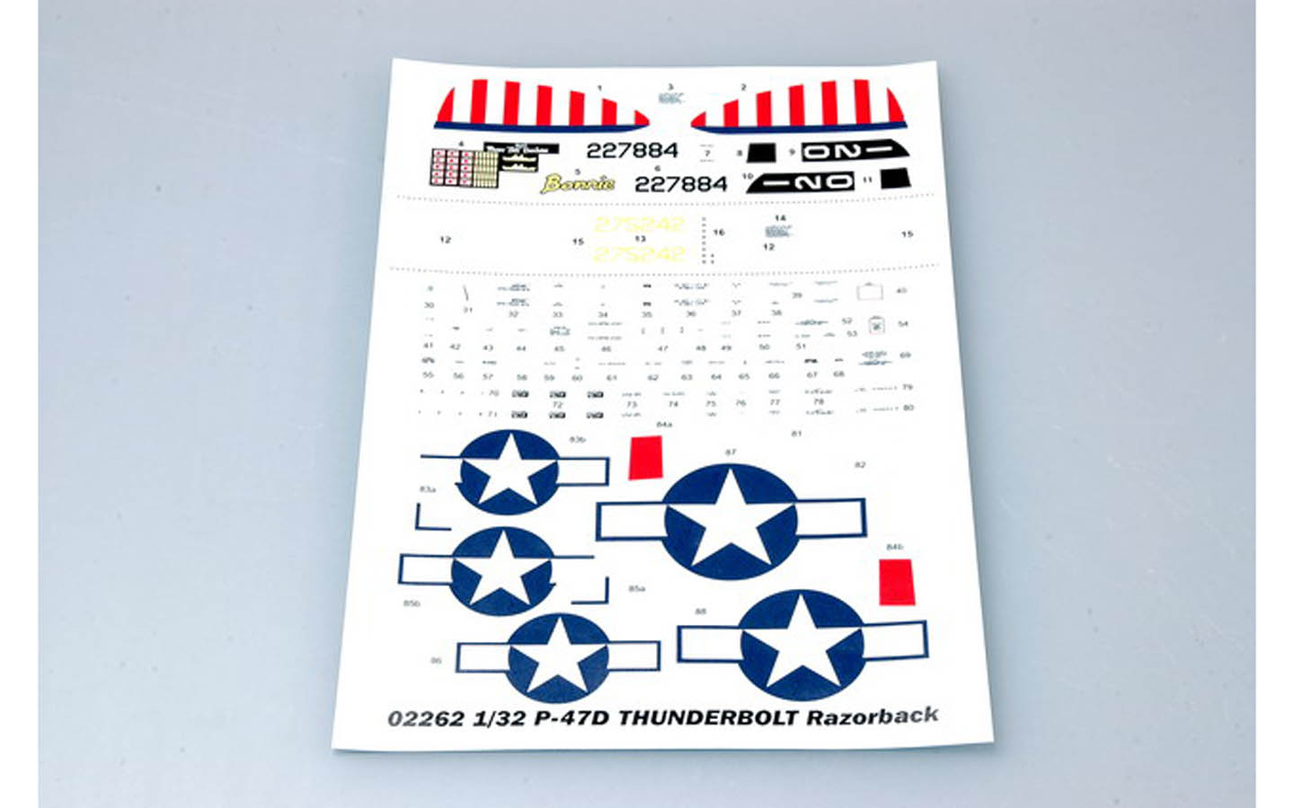 P-47D Thunderbolt, Razorback - Trumpeter 02262 | kingshobby.com