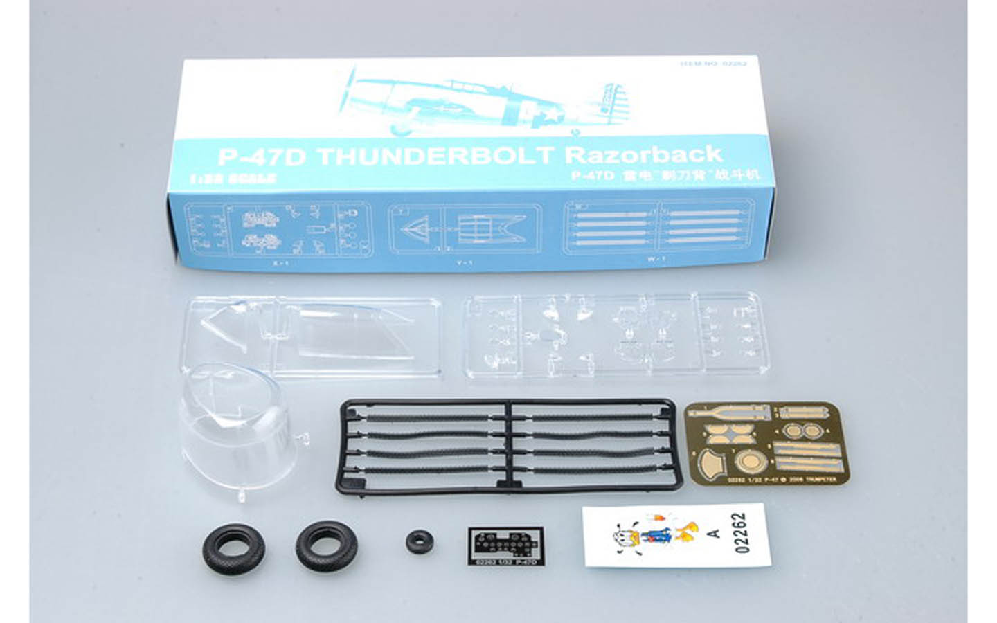 P-47D Thunderbolt, Razorback - Trumpeter 02262 | kingshobby.com