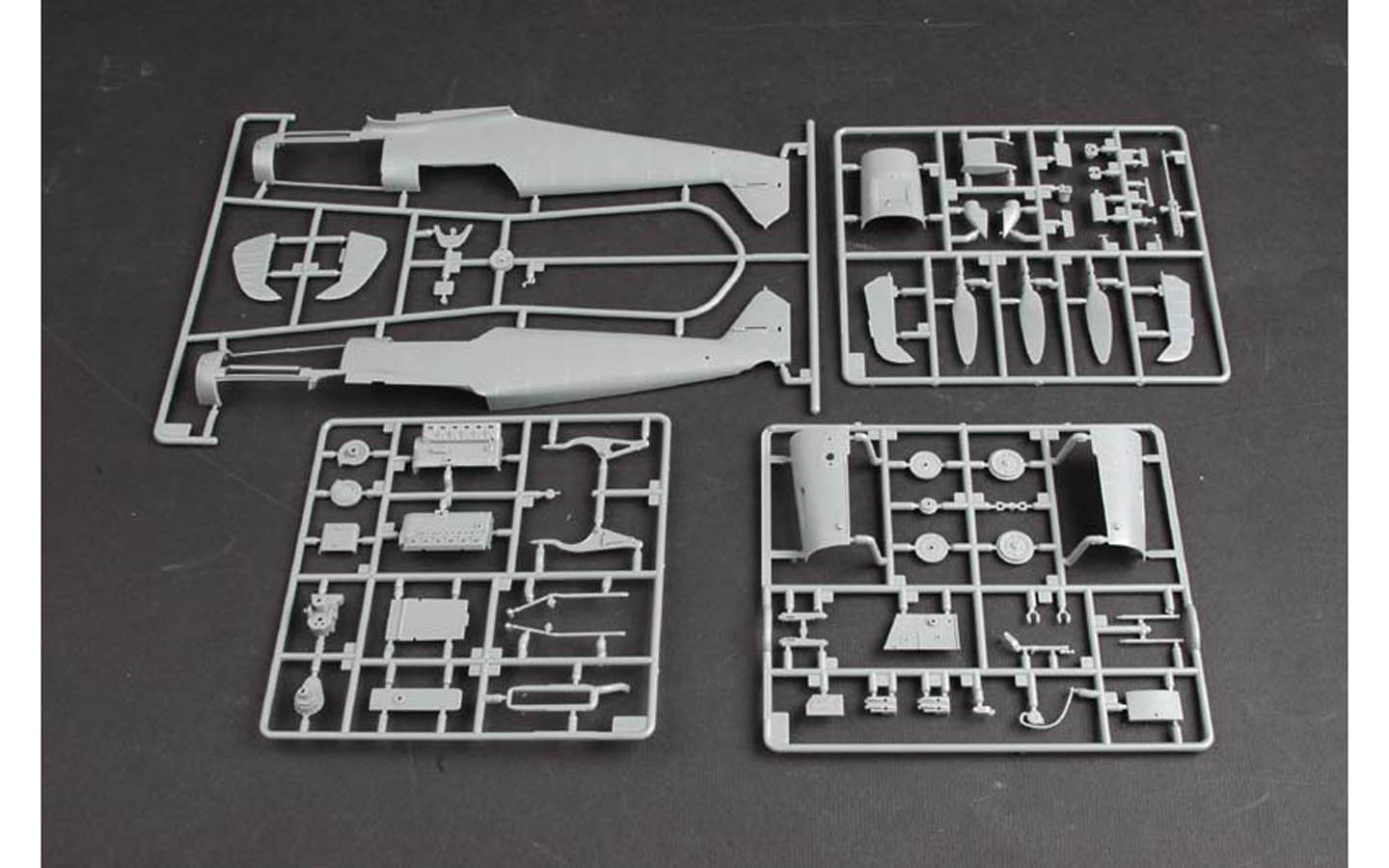 Messerschmitt Bf 109F-4 - Trumpeter 02292 | kingshobby.com