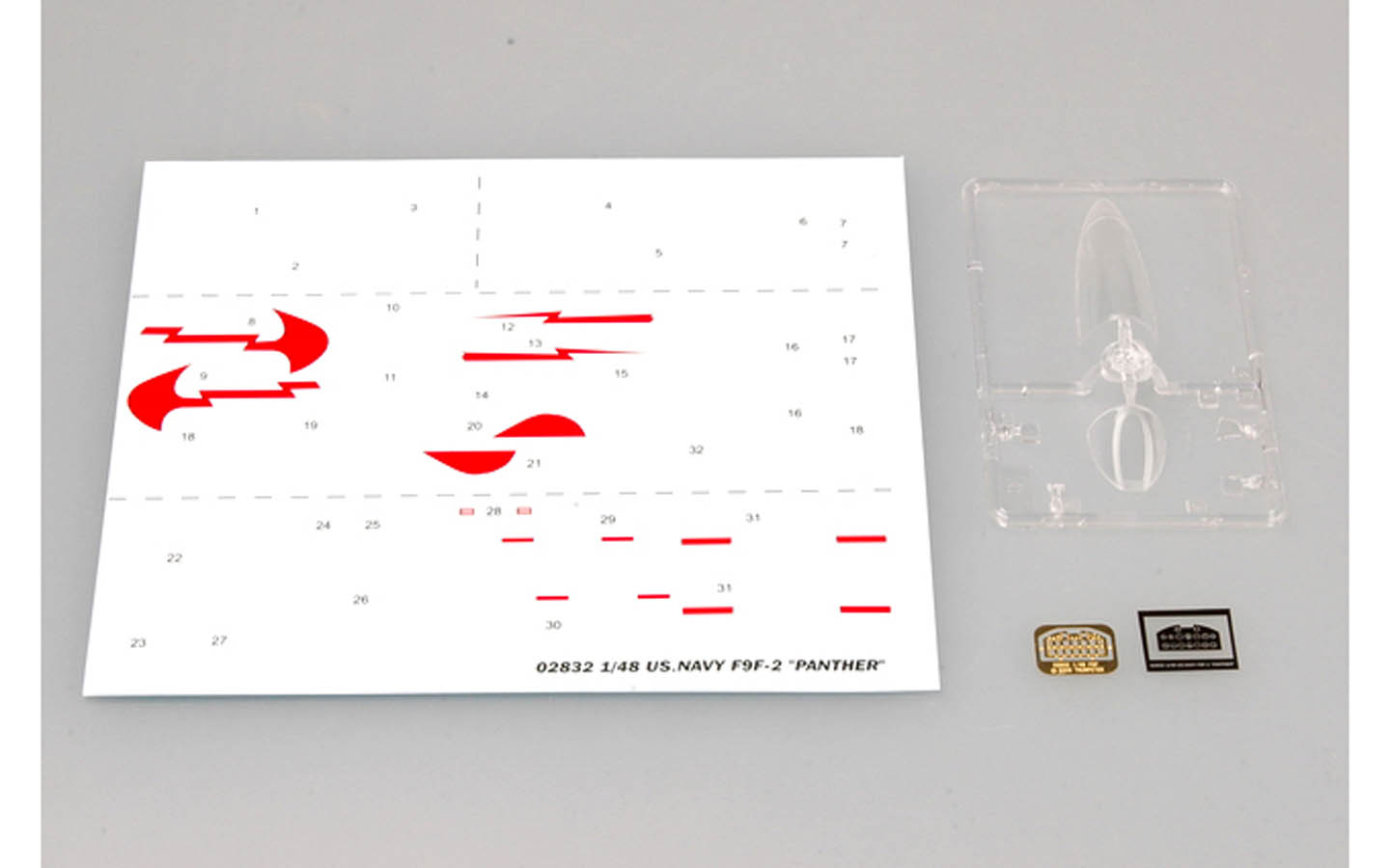 US Navy F9F-2, Panther - Trumpeter 02832 | kingshobby.com