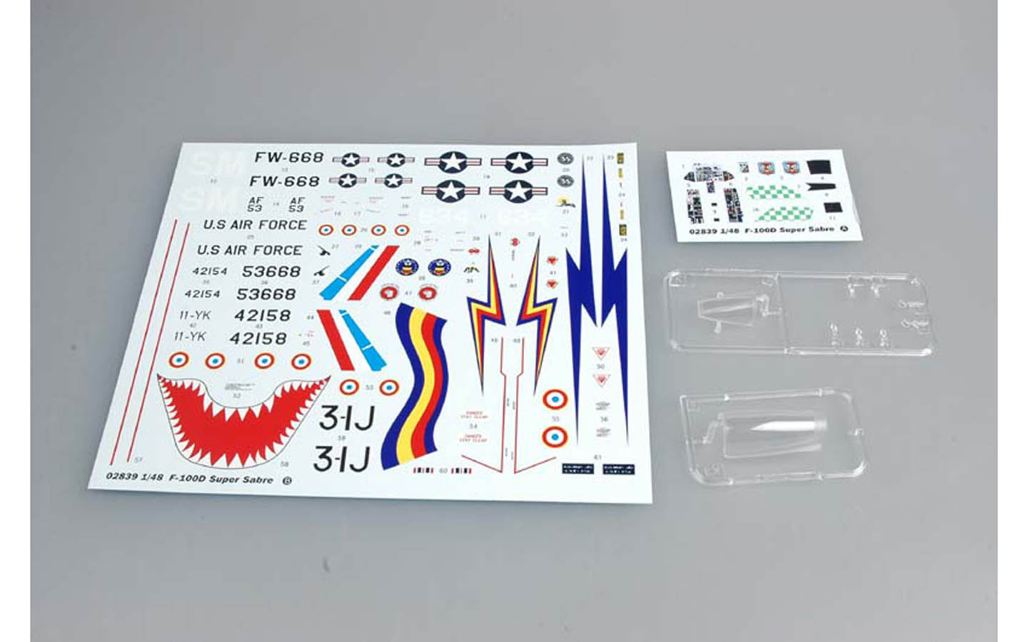 F-100D Super Sabre - Trumpeter 02839 | kingshobby.com