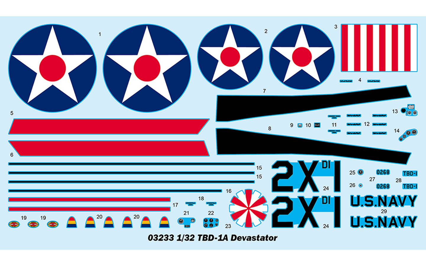 TBD-1A Devastator - Trumpeter 03233 | kingshobby.com