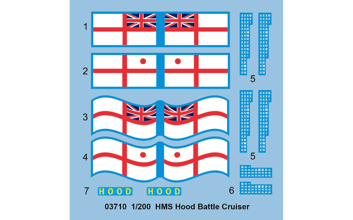 HMS Hood Battle Cruiser - Trumpeter 03710 | kingshobby.com