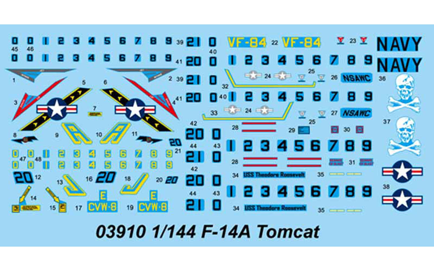 F-14A Tomcat - Trumpeter 03910 | kingshobby.com