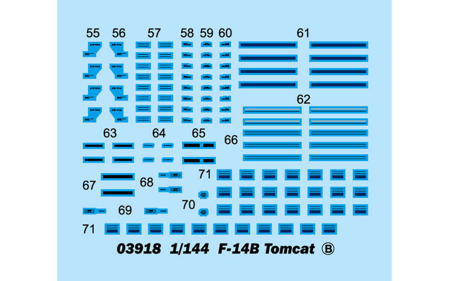 F-14B Tomcat - Trumpeter 03918 | kingshobby.com