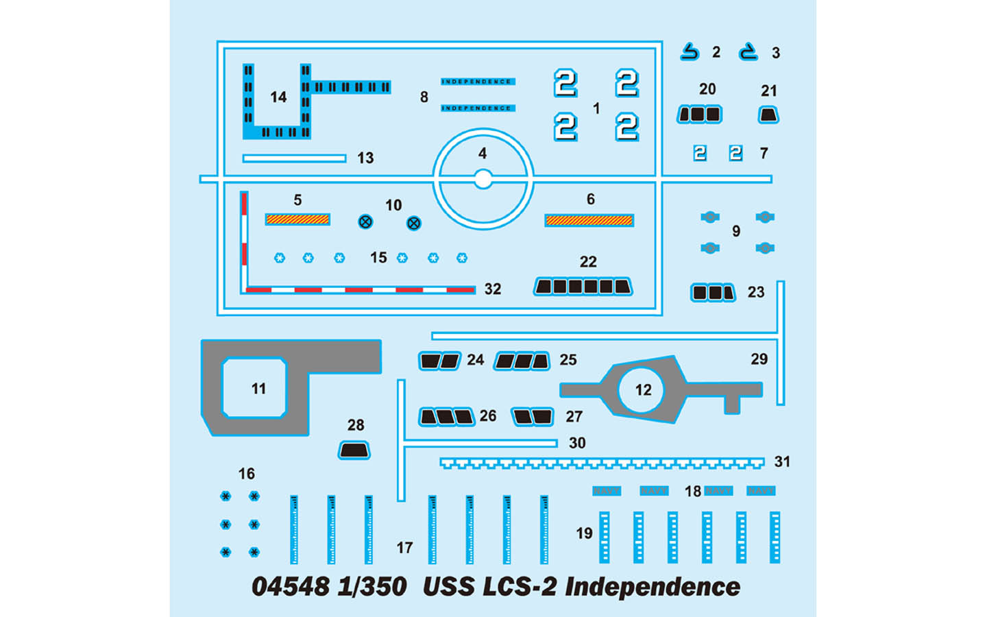 USS Independence LCS-2 - Trumpeter 04548 | kingshobby.com