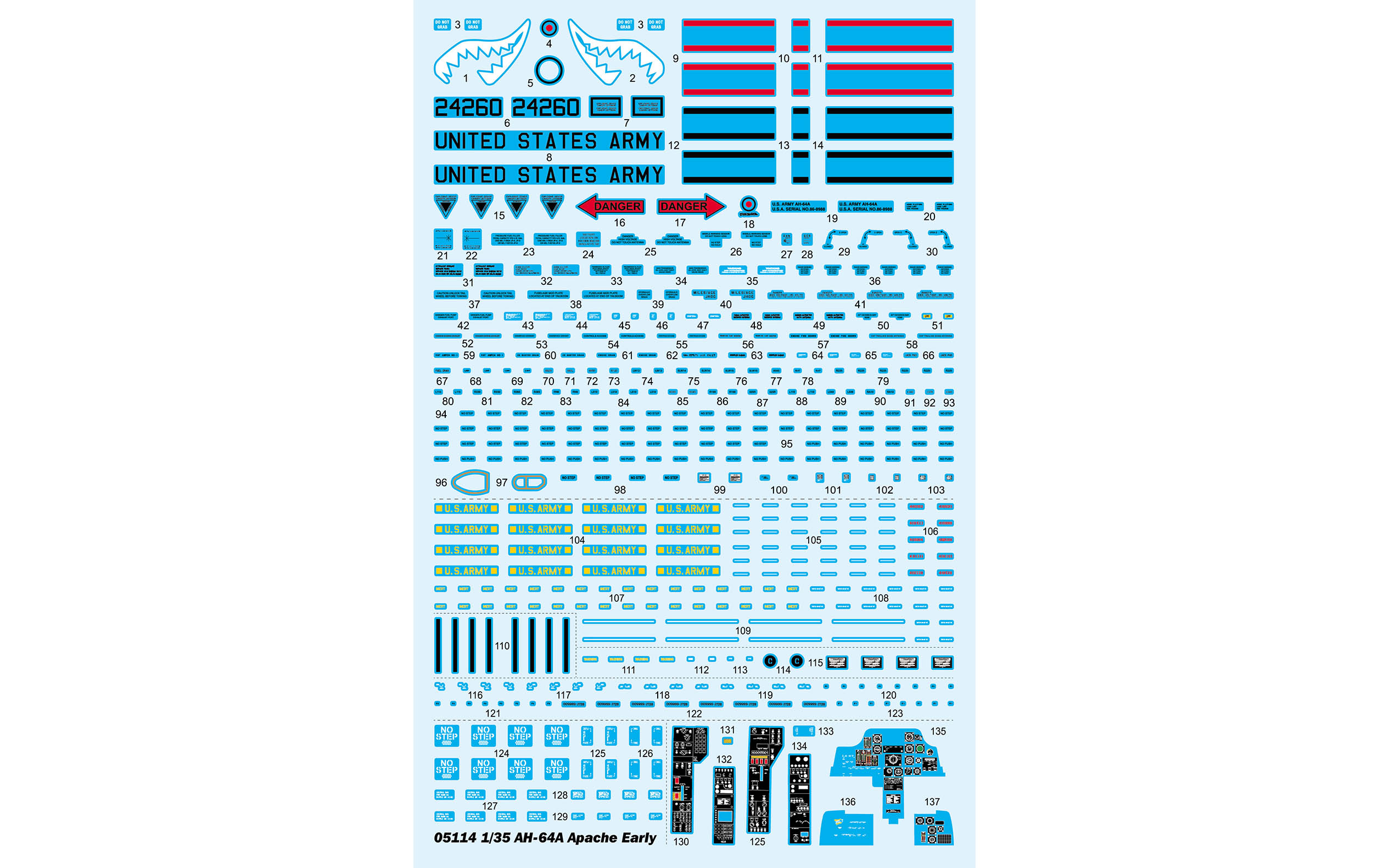 AH-64A Apache - Trumpeter 05114 | kingshobby.com