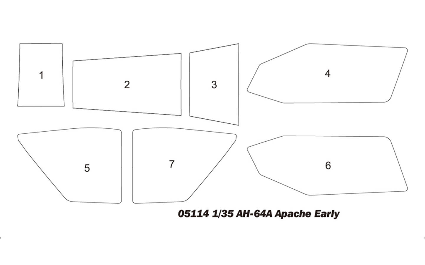 AH-64A Apache - Trumpeter 05114 | kingshobby.com