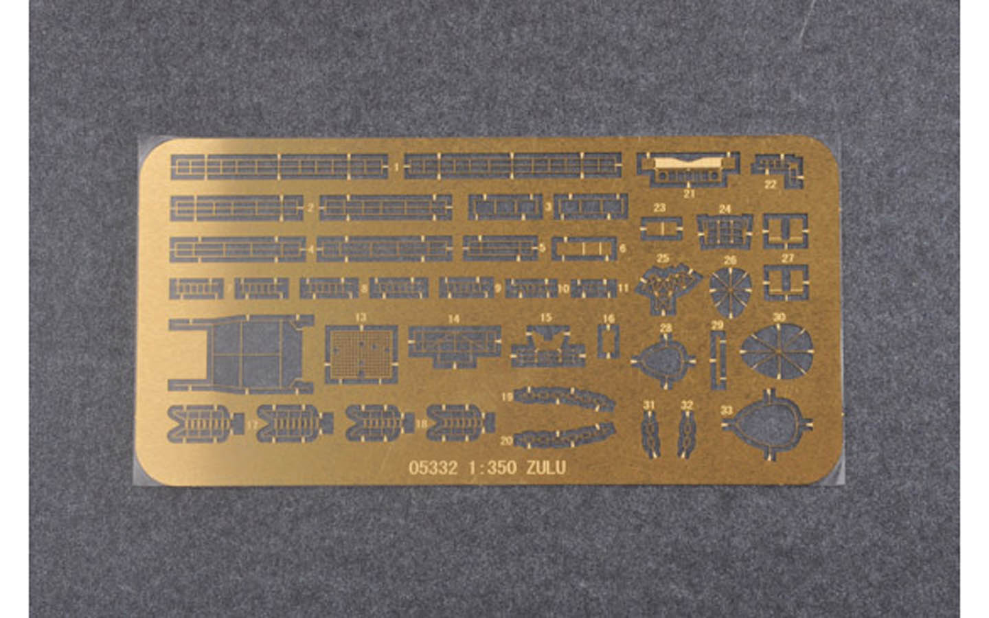 HMS Zulu Destroyer 1941 - Trumpeter 05332 | kingshobby.com