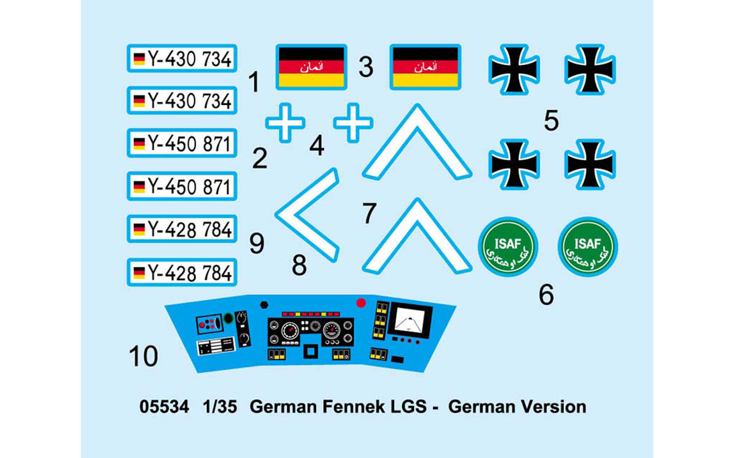 German Fennek LGS, German Version - Trumpeter 05534 | kingshobby.com