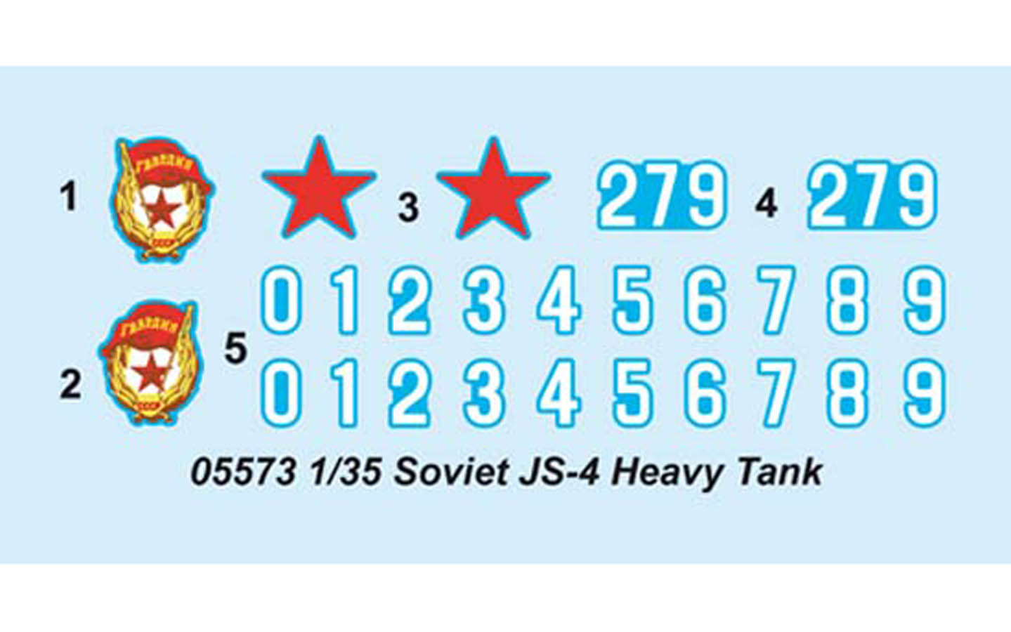 Soviet JS-4 Heavy Tank - Trumpeter 05573 | kingshobby.com