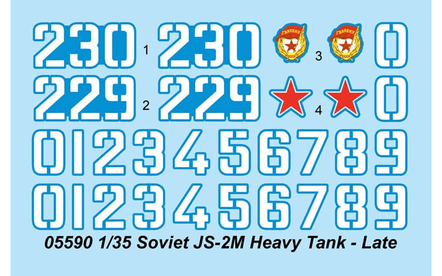 Soviet JS-2M Heavy Tank Late - Trumpeter 05590 | kingshobby.com