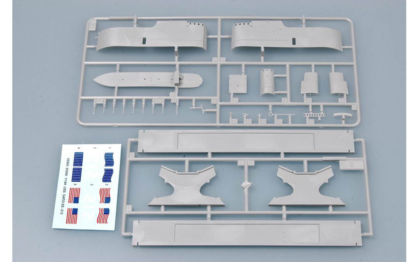 USS Gato SS-212 1941 - Trumpeter 05905 | kingshobby.com