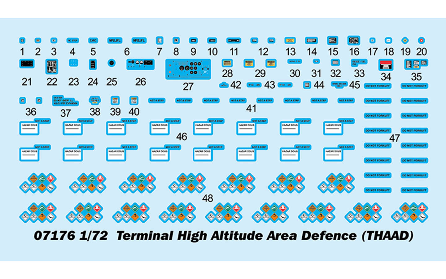 Terminal High Altitude Area Defence (THAAD) Missile System - Trumpeter ...