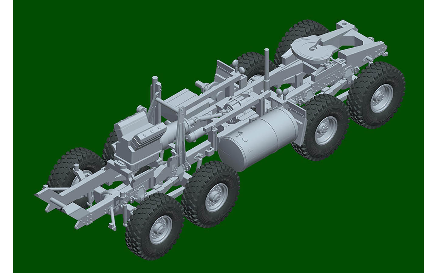 M983 Tractor with AN/TPY-2 X Band Radar - Trumpeter 07177 | kingshobby.com