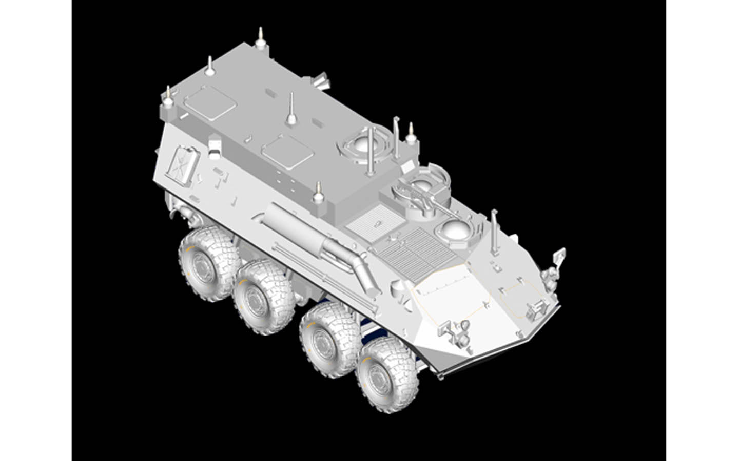 USMC LAV-C2 (Command & Control) - Trumpeter 07270 | kingshobby.com