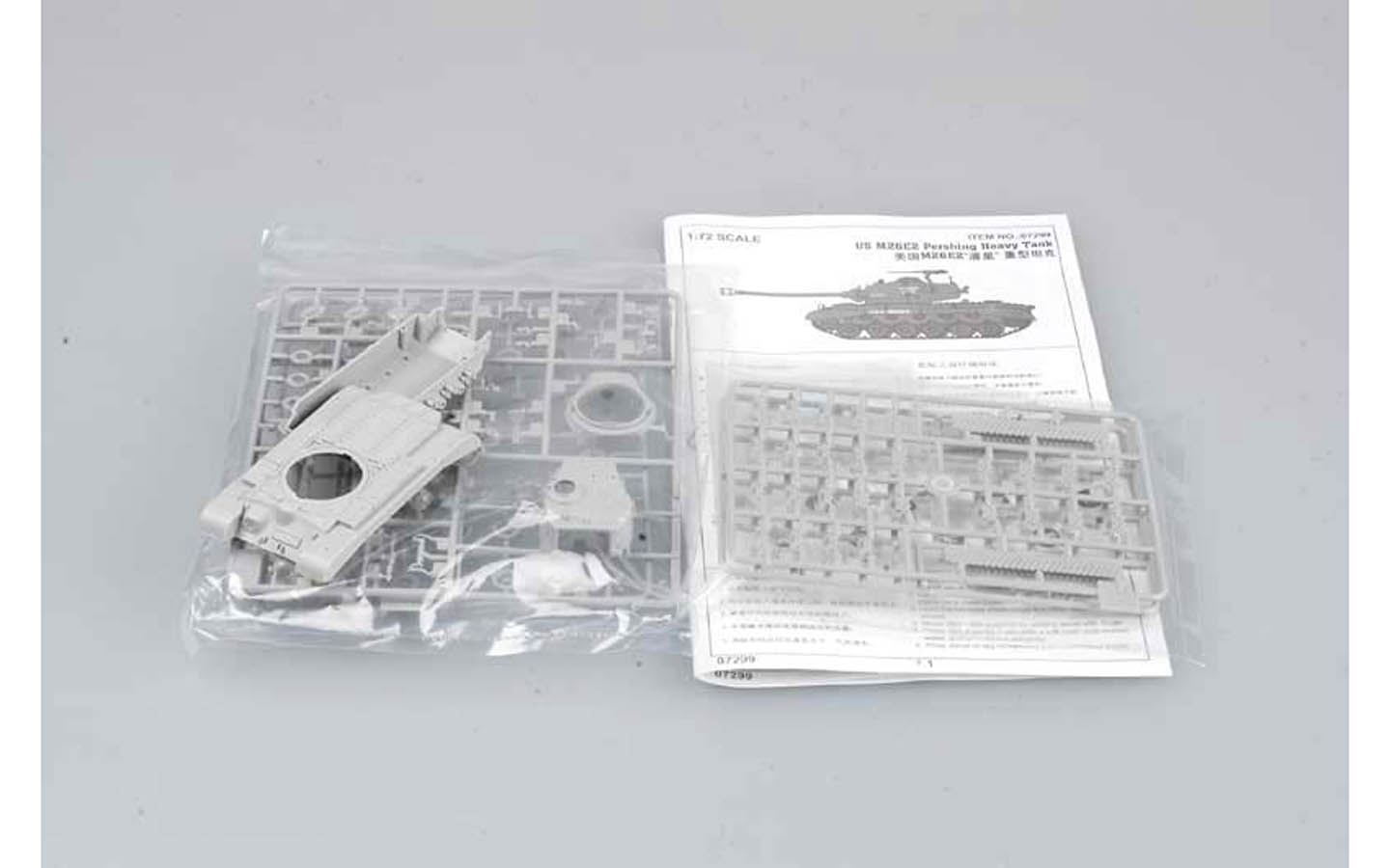 US M26E2 Pershing Heavy Tank - Trumpeter 07299 | kingshobby.com