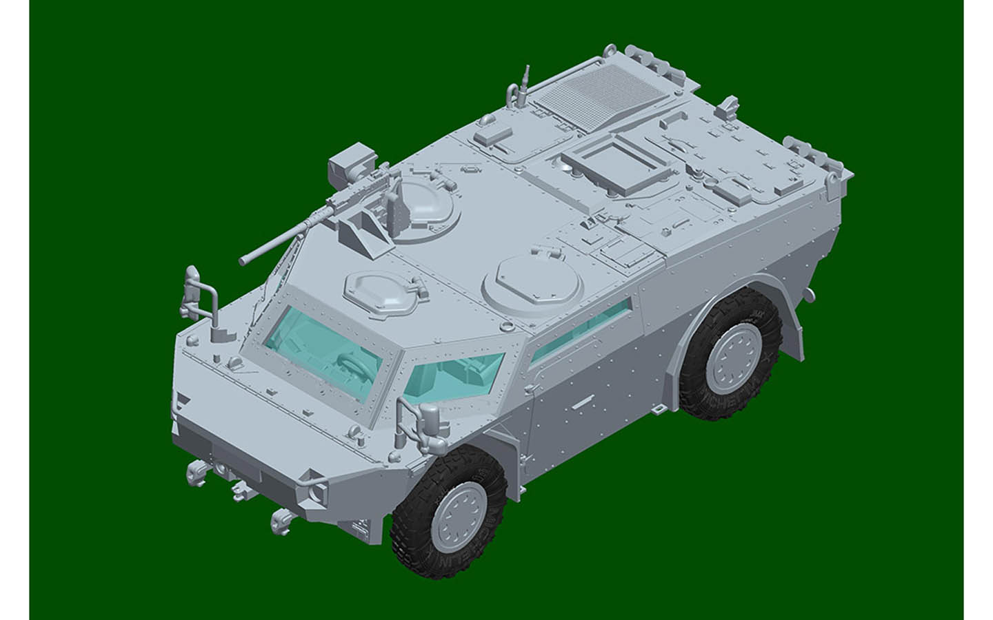 German Fennek LGS, Dutch Version - Trumpeter 07401 | kingshobby.com