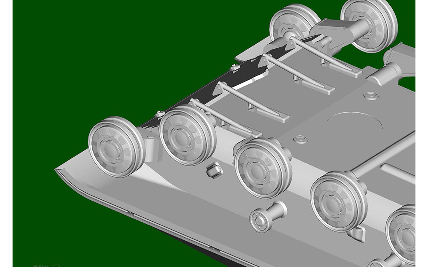Soviet Object 450 Medium Tank - Trumpeter 09580 | kingshobby.com
