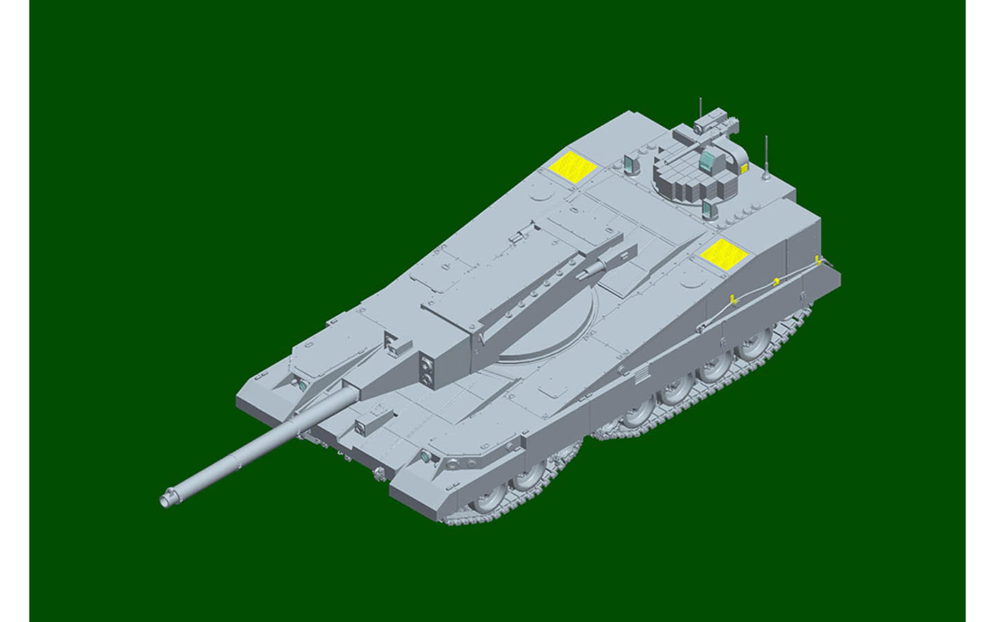 Soviet Object 490B Tank - Trumpeter 09598 | kingshobby.com