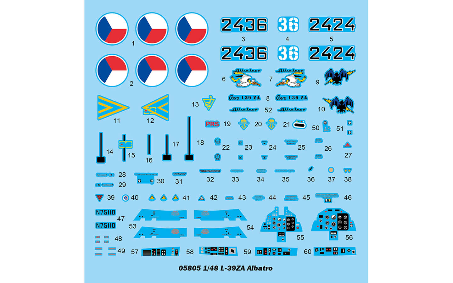 L-39ZA Albatros - Trumpeter 05805 | kingshobby.com