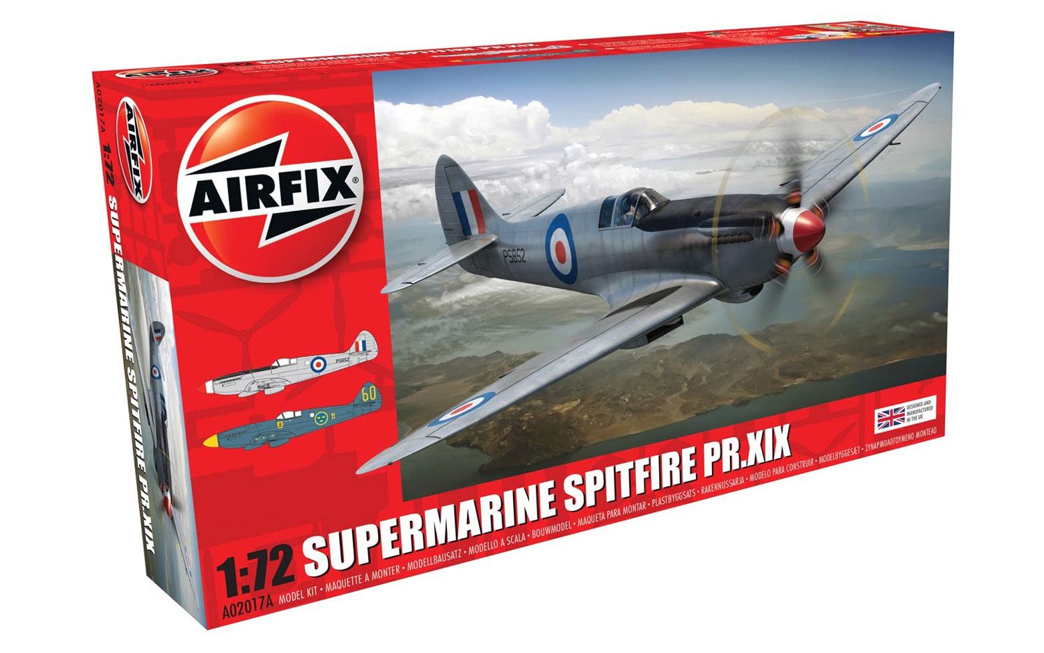 Supermarine Spitfire Pr.XIX - Airfix A02017A | kingshobby.com